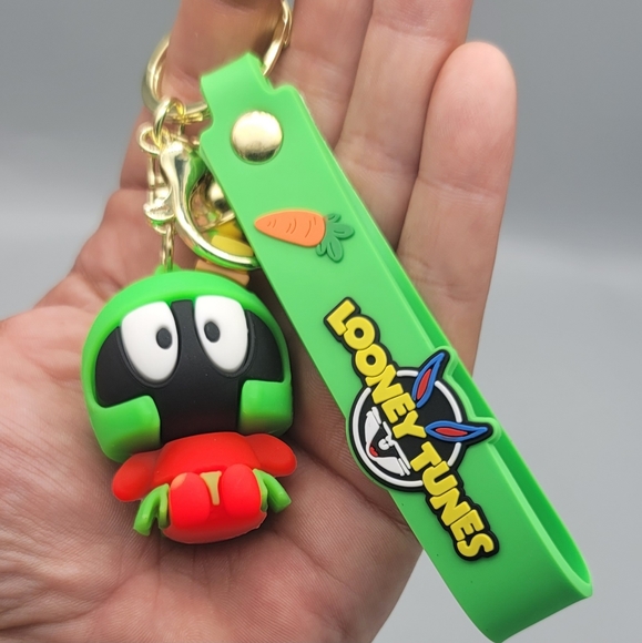 Other | Marvin The Martian 3d Looney Tunes Figure Keychain With ...